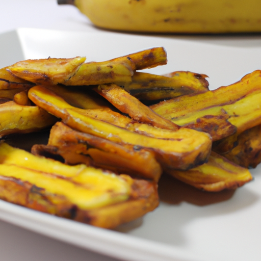 Frites de banane plantain - Basilic.me