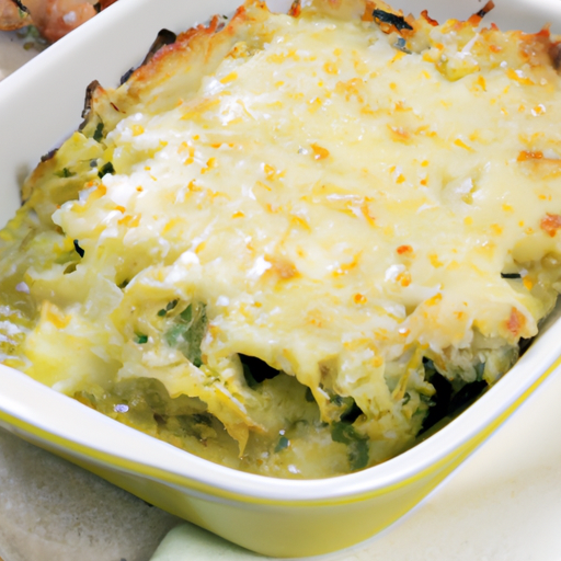 Gratin de chou vert frisé au fromage - Basilic.me